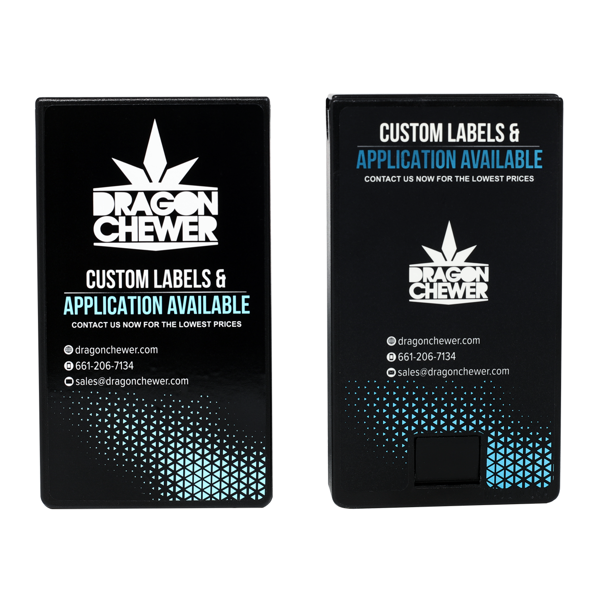 98MM Press N Pull Slider Box - Custom Labels