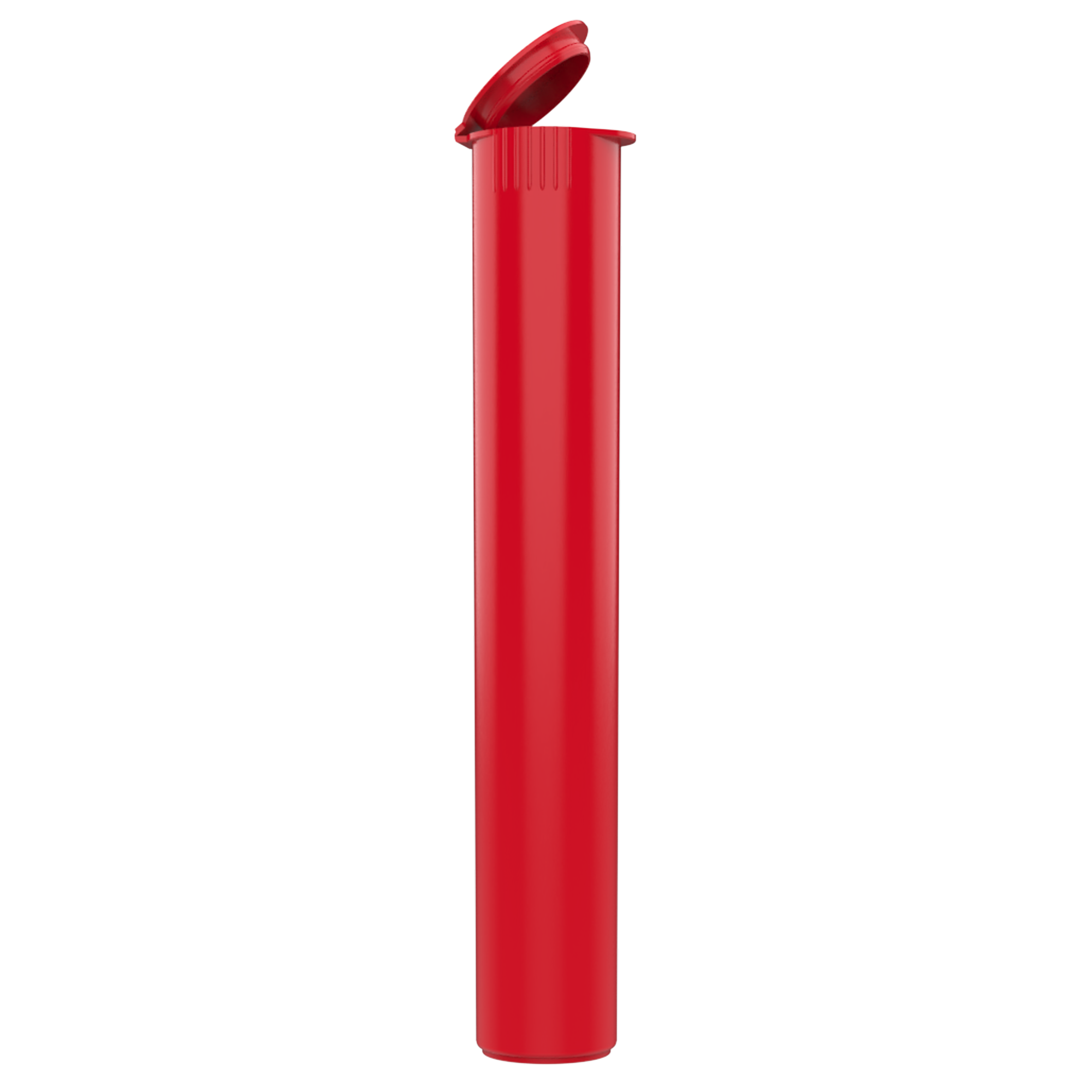 116mm Red Pop Top Pre Roll Child Resistant Tubes - (500 qty.)