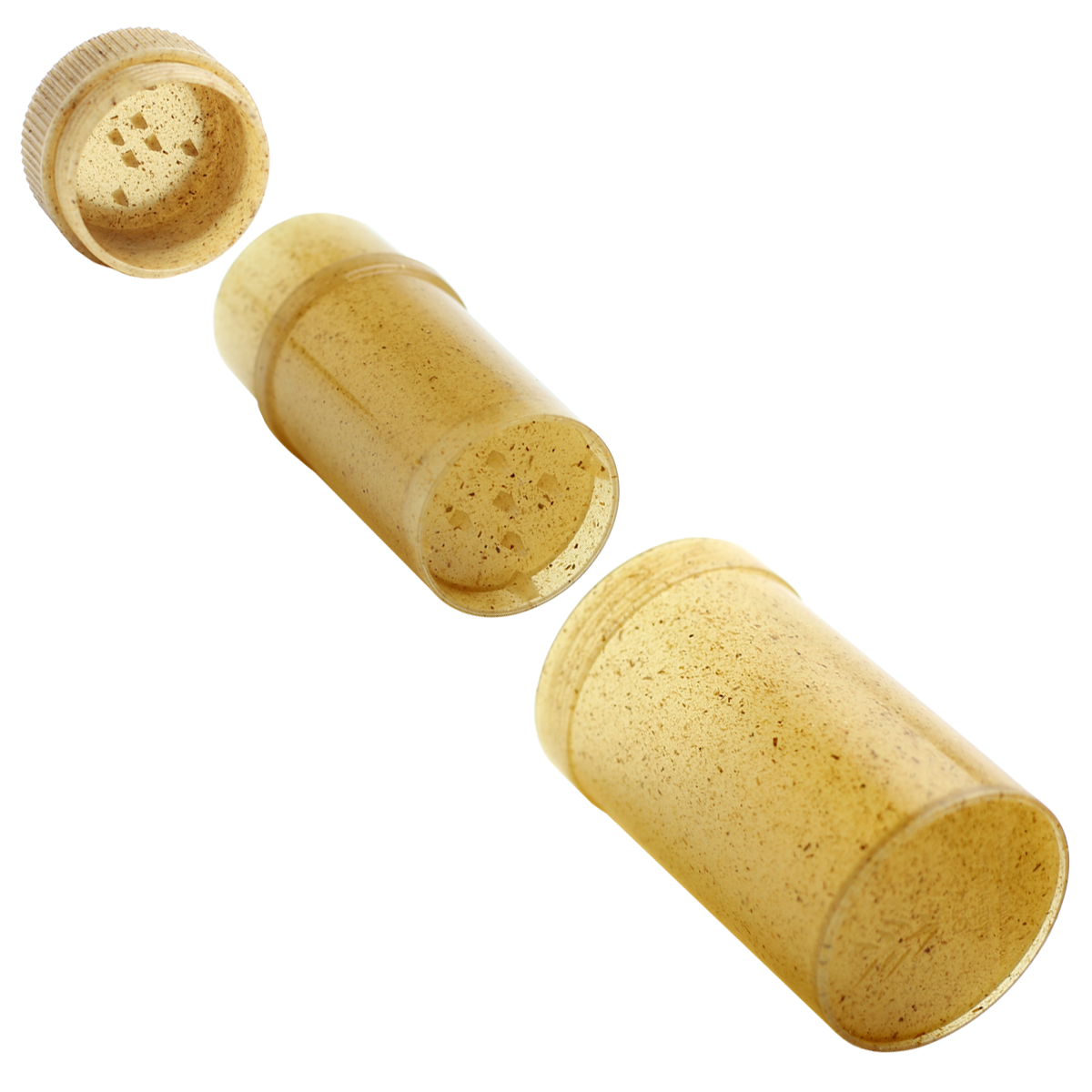 GT4 - Natural Hemp Herb Grinder w/Storage Container