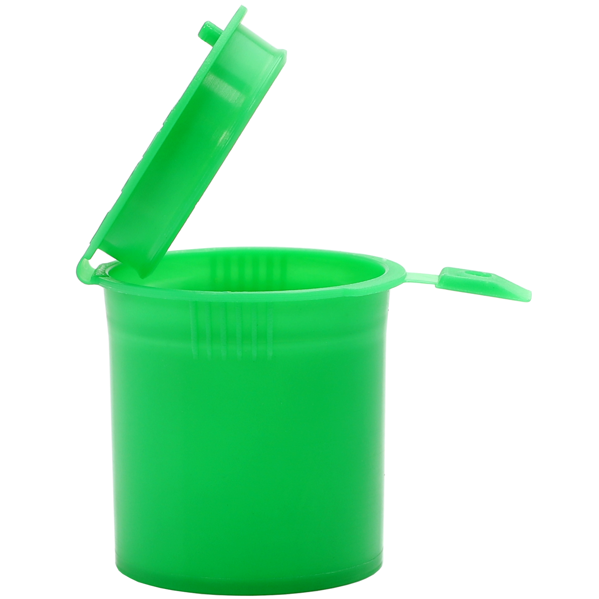 6 Dram Green Child Resistant Latch Top Pop Top Bottles (300 qty.)